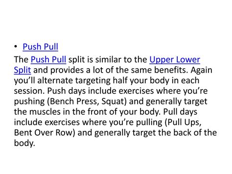 PPT Day Workout Split The Complete Guide PowerPoint Presentation ID