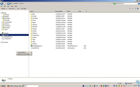Hide Contacts Folder Windows 7 Forums