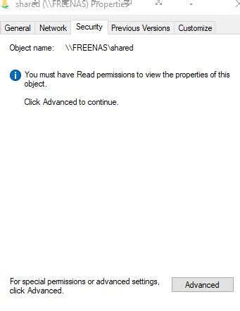 Unable To Connect To SMB Share In Windows No Permissions TrueNAS Community