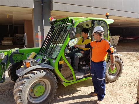 Manitou Telescopic Handler Telehandler Gold Card Training Sydney All Nsw Act And Canberra