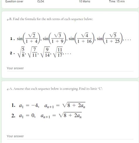 Solved Question Cover Clo4 10 Marks Time 15 Min 4 B Find