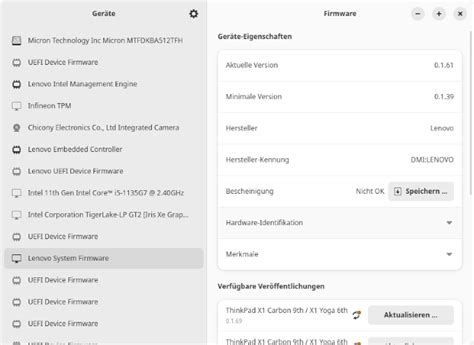 Fwupd Firmware Aktualisieren Mit Aktiviertem Secure Boot Und Eigenen Secure Boot Schlüsseln