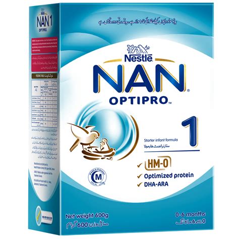 Nestle Milk Powder Nan 1 Optipro 600 Gm