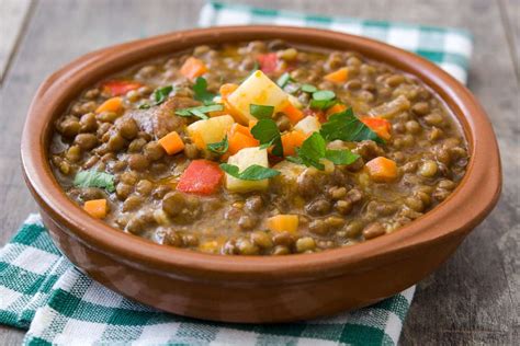 Lentejas Estofadas Recetas De Cocina Casera