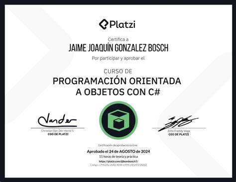 Poo Csharp Programacion Desarrollodesoftware Jaime Bosch
