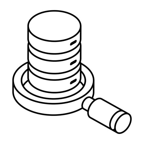 Creative Design Icon Of Database Analysis 23506077 Vector Art At Vecteezy
