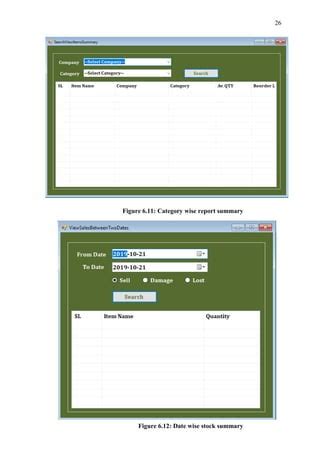 Stock Management System Documentation PDF