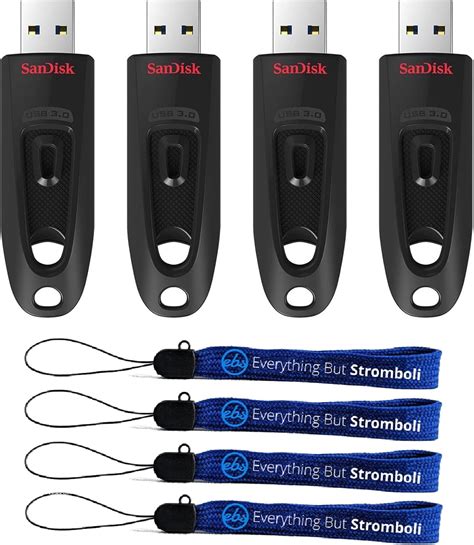 Amazon Com SanDisk Ultra USB 3 0 Flash Drive 32GB 4 Pack High Performance Flash Drives SDCZ48