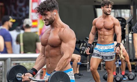 Shirtless Davide Sanclimenti Parades His Incredibly Buff Physique In