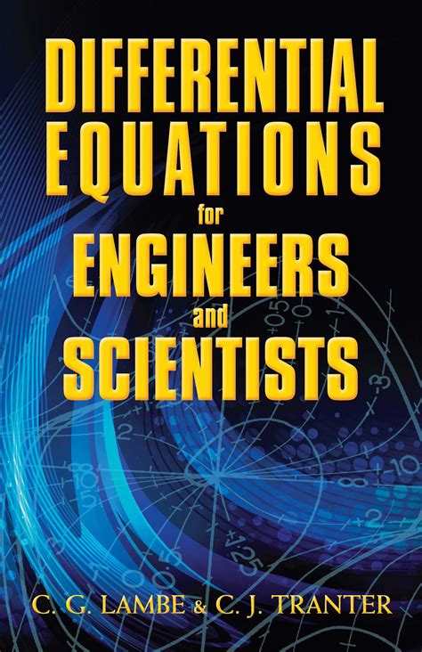 Dover Books On Mathematics Differential Equations For Engineers And Scientists Paperback
