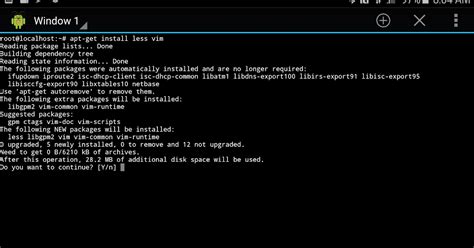 ben s journal linux on your android phone easier and more powerful