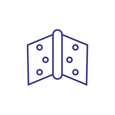 Premium Vector Hinge Icon Vector Design Templates