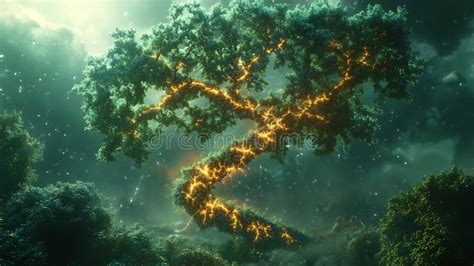 Phylogenetic Tree Built From Dna Sequences Illustrating Evolutionary