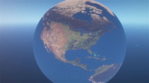 Minecraft Planet Earth