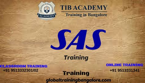 sas training institute in bangalore global training bangalore