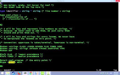Video Guide Pa3 Parser Ocaml Youtube