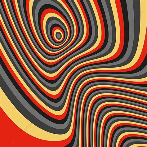 Abstract Background Optical Illusion Pattern In Optical Art Style Vector Pattern Swirl
