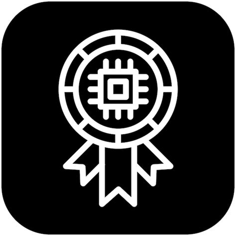 Technology Award Vector Icon Illustration Of Award Events Iconset