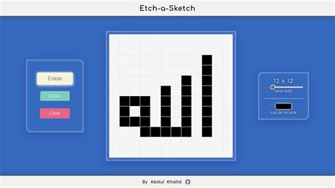 Add Etch A Sketch Js Game 💡 · Issue 2974 · Pranjay Poddardev Geeks · Github