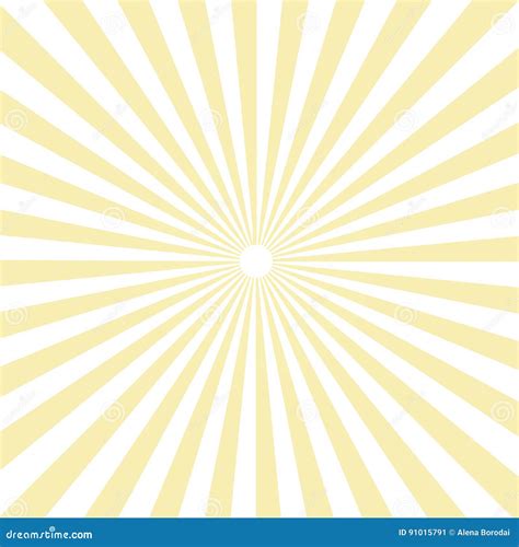 Sun Sunburst Pattern Vector Illustration Stock Vector Illustration Of Style Sunlight 91015791