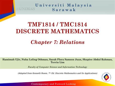 Cmsc 56 Lecture 16 Equivalence Of Relations And Partial Ordering Pptx