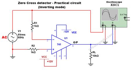 Ac Voltage Sensing Circuit Using Op Amp