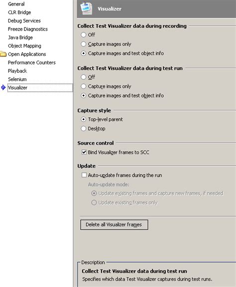 Can The Test Visualizer Collect Images During Playback Smartbear Community