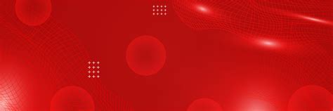 디지털 서클 스타일 레드 와이드 배너 디자인 배경 어두운 빨간색 기술 기하학적 배경을 가진 추상적인 현대 3d 배너 디자인 벡터