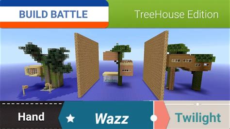 Build Battle TreeHouse Edition Minecraft YouTube