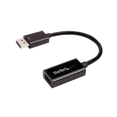 Startech DisplayPort To K Active Hdmi Adapter Black Techinn
