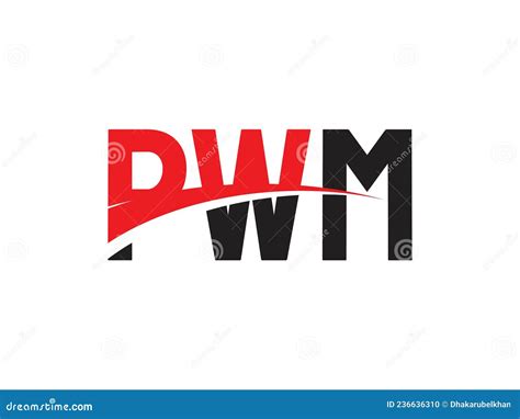 Pwm Letter Initial Logo Design Vector Illustration Stock Vector Illustration Of Monogram