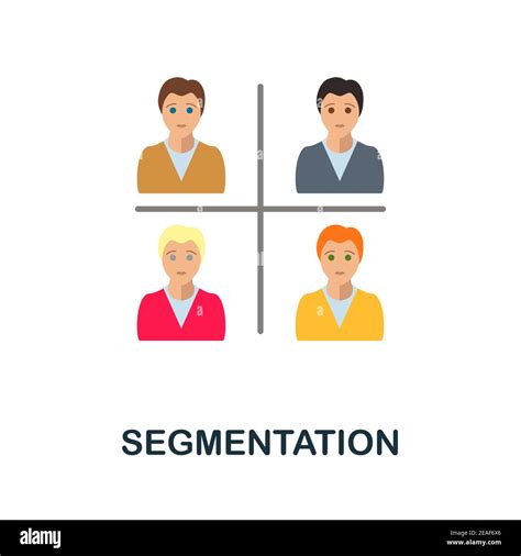 Segmentation Flat Icon Color Simple Element From Customer Loyalty Collection Creative