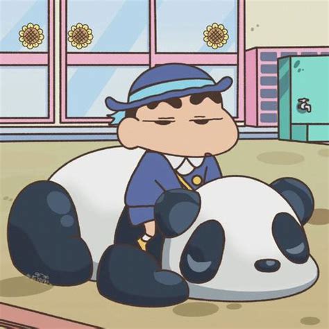 蜡笔小新五黑头像 蜡笔小新五排头像 配图网