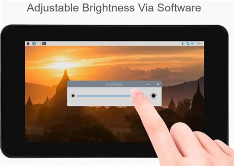 7 Inch Waveshare Capacitive Touch Display For Raspberry Pi Dsi Interface 800x480 At ₹ 3999piece