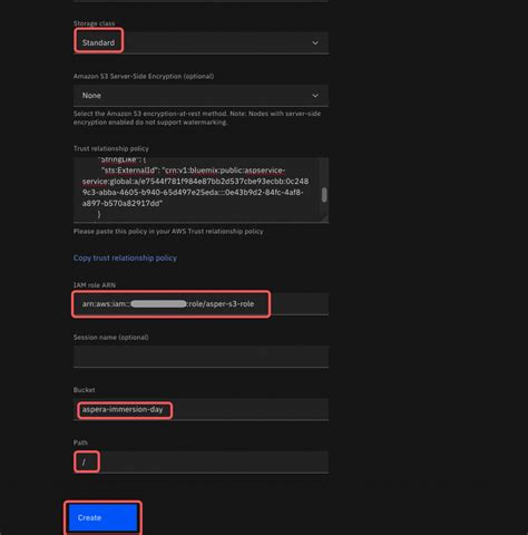 Create Node For S3 Self Guided Lab