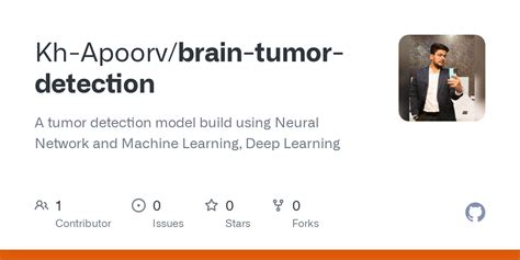 GitHub Kh Apoorv Brain Tumor Detection A Tumor Detection Model Build Using Neural Network And