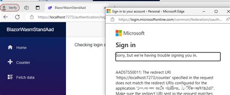 Core Azure Blazor Wasm Post Login Redirect Stack Overflow