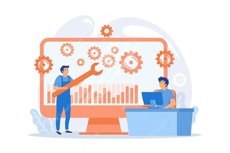 Premium Vector Technical Support Software Troubleshooting Fixing