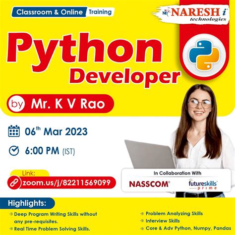 ️enroll Now Bitly3md9pbi 👉attend Free Demo On Python By Mr K