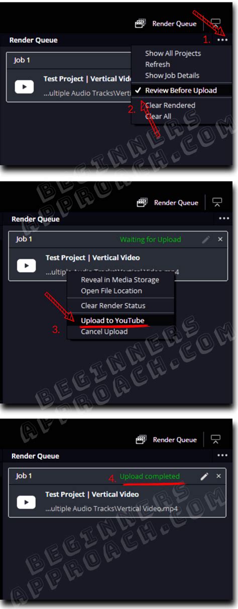 DaVinci Resolve Export Directly To YouTube Update
