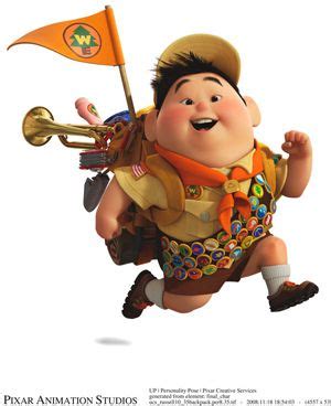 Up Movie Characters Russell