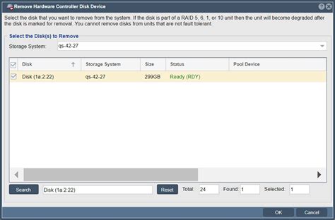 File Remove Hardware Controller Disk Device OSNEXUS Online