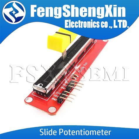 Slide Potentiometer 10k Linear Module Dual Output For Arduino Avr