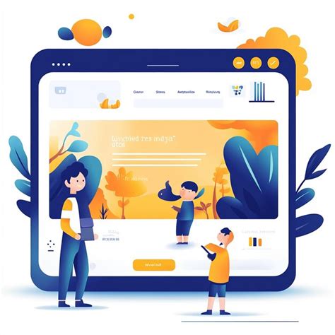 Create Clean And Sleek Ui Design Landing Page Premium Ai Generated Image