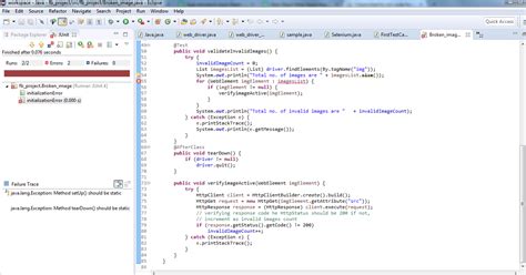 Java Broken Image In Selenium Initialization Error Stack Overflow