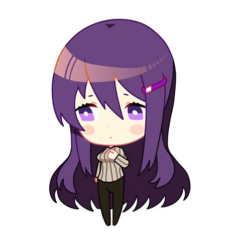 Hd Casual Yuri Chibi Sprite Rddlc