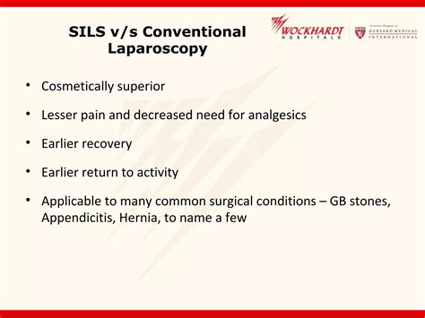 Single Incision Laparoscopic Surgery Ppt