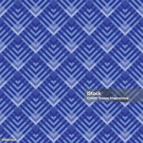 파란색 배경 기하학적 디자인 추상적인 매끄러운 패턴 텍스처 벡터 그림입니다 개념에 대한 스톡 벡터 아트 및 기타 이미지 개념 고풍스런 구도 Istock