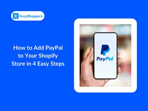 How To Add PayPal To Your Shopify Store In Easy Steps ECommerce Answers