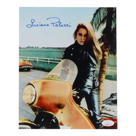 Luciana Paluzzi Signed Thunderball 8x10 Photo Jsa Pristine Auction